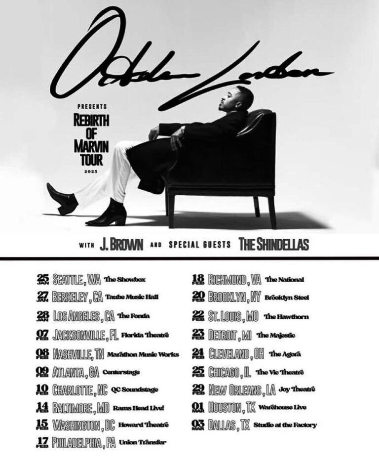 October London Announces 'The Rebirth of Marvin Tour'