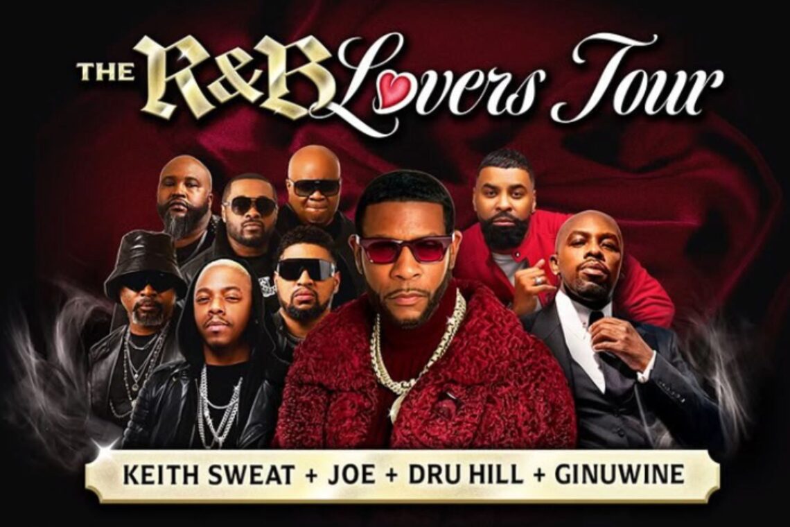 Keith Sweat Sets 2026 R&B Lovers Tour With Joe, Dru Hill, Ginuwine